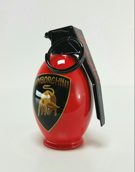 Exotic Car Red Art Grenade – Effusion Gallery